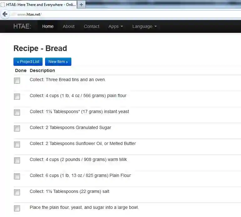 Reusable Checklists | Here There and Everywhere